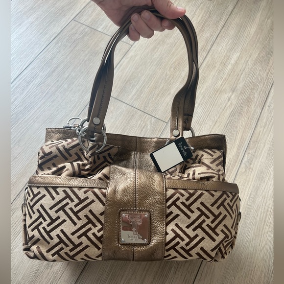 Tignanello | Bags | New Signature Tignanello Leather And Canvas ...